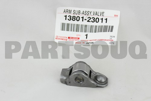 1380123011 Genuine Toyota ARM SUB-ASSY, VALVE ROCKER, NO.1 13801-23011 ...