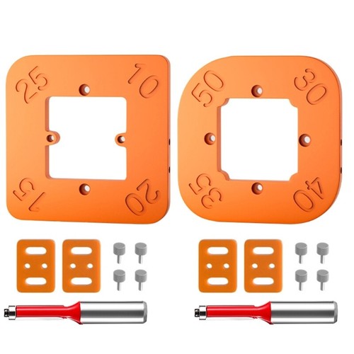 2Pcs Compact Corner Radius Routing Templates Rounded Angle Positioning ...