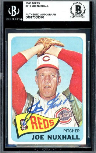 1965 Topps - #312 Joe Nuxhall for sale online | eBay