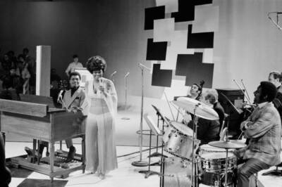 American musicians Booker T Jones Al Jackson Jr of Booker T & the - Old ...