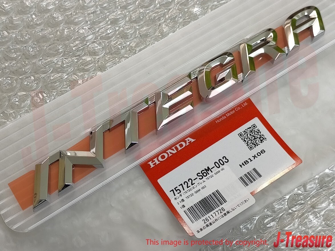 HONDA INTEGRA TYPE-R ACURA RSX DC5 02-06 Genuine Rear "INTEGRA" Emblem ...