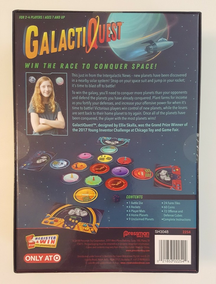 New GalactiQuest - Win The Race to Conquer Space Game | eBay
