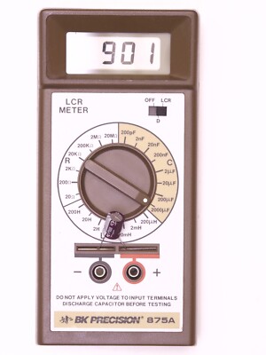 B&K Precision 875A Handheld Portable LCR Meter ~TESTED OK | eBay