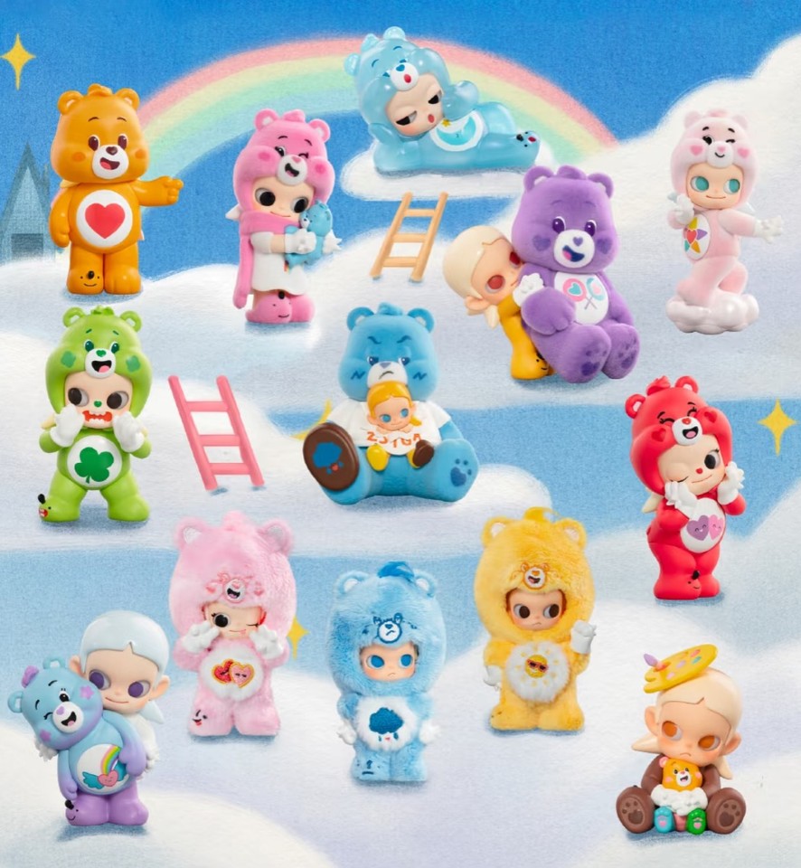 AUTHENTIC ZSIGA AND CARE BEARS SERIES BLIND BOX CONFIRMED FIGURES TOY ...