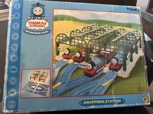 RARE TOMY Thomas & Friends Trackmaster KNAPFORD STATION Box Damaged | eBay