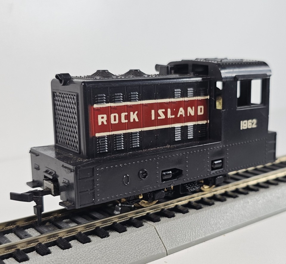 HO Marx Rock Island Switcher Locomotive #1962, Tested and Runs | eBay