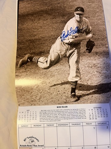 MLB Vintage Immortal BASEBALL Pitchers Calendar 6 SIGNATURES Sandy ...
