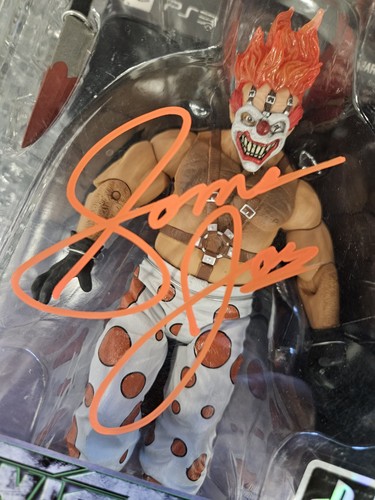 DC NECA Twisted Metal Sweet Tooth 7” Figure NEW 2010 PS3 SIGNED SAMOA ...