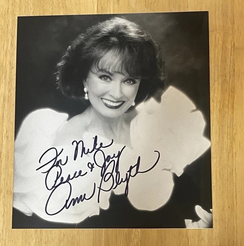 ANN BLYTH HAND SIGNED AUTOGRAPH PHOTO 8 X 10 WITH ~COA ACTRESS | eBay