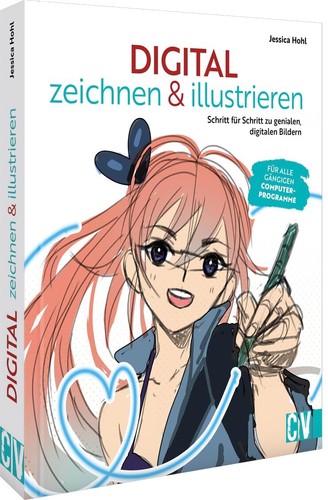 Jessica Hohl Digital Art Buch – Digital zeichnen & illustrieren lernen ...