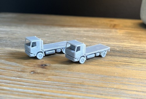 N SCALE 1:160 UTILITY FLATBED TRUCK (2pk) RESIN 3D PRINTED | eBay