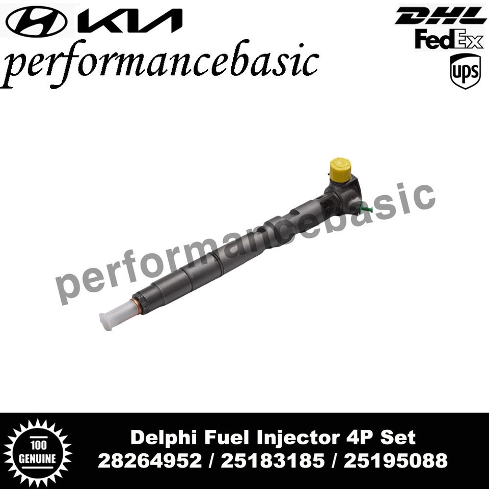 Delphi 28489562 4P Set Fuel Injector for CHEVROLET Captiva ORLANDO OPEL ...