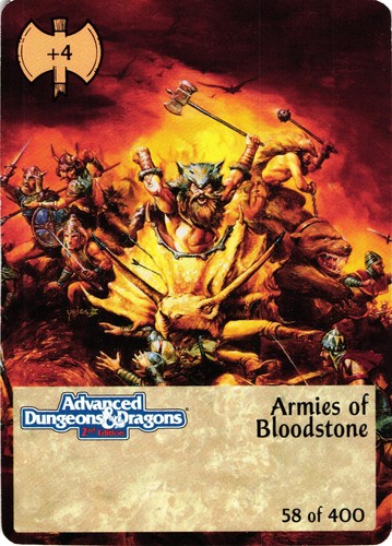 Spellfire Advanced Dungeons & Dragons Armies of Bloodstone 1st Edition Card | eBay
