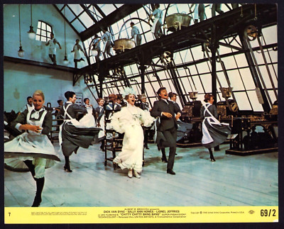 CHITTY CHITTY BANG BANG Original Movie Lobby Card Dick Van Dyke Musical ...