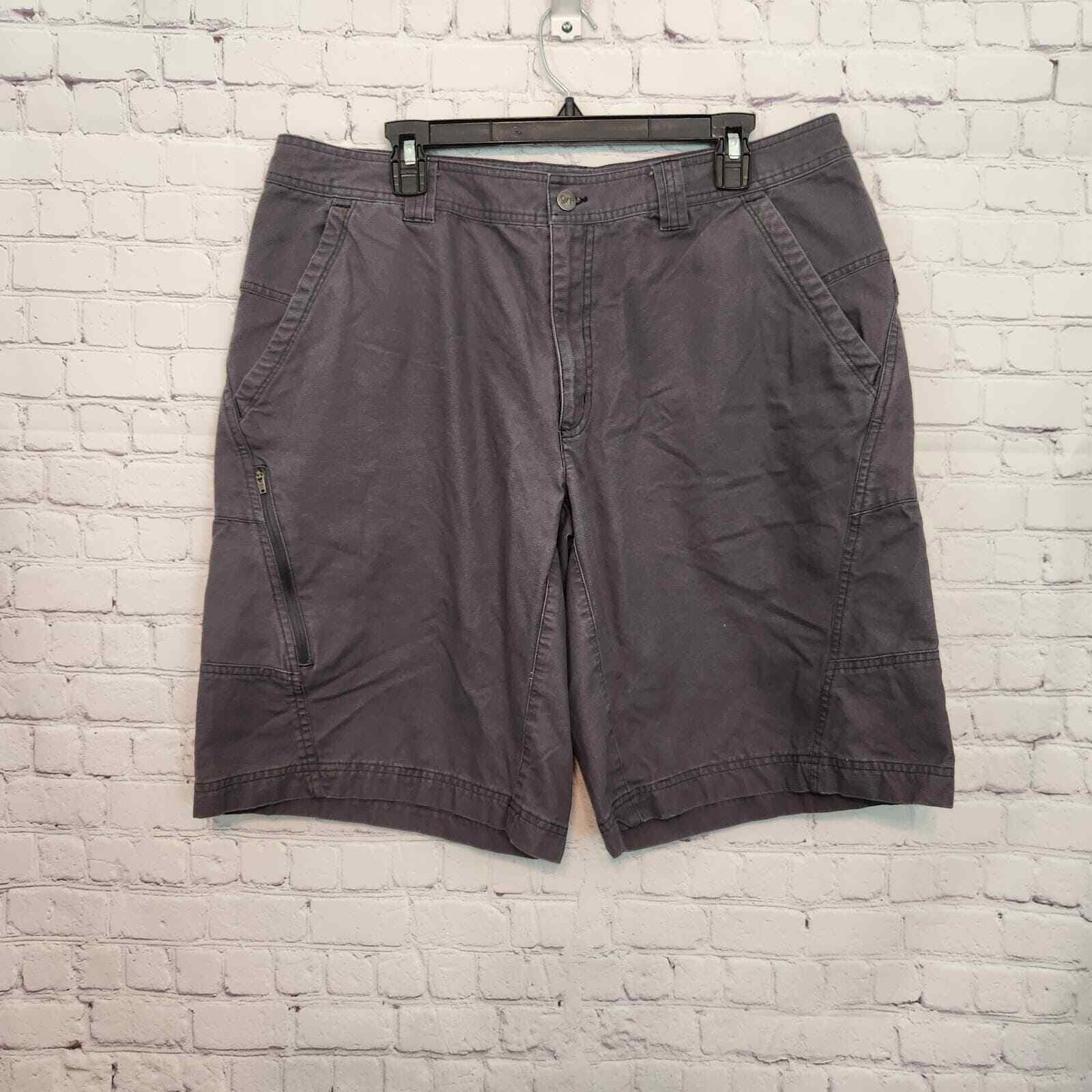 Columbia Titanium Charcoal Gray GRT Hiking/Camping Men's Shorts 38 | eBay