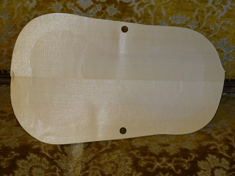 Tonholz, Tonewood, schöne gefräste Decke für Geige, carved violin top ...