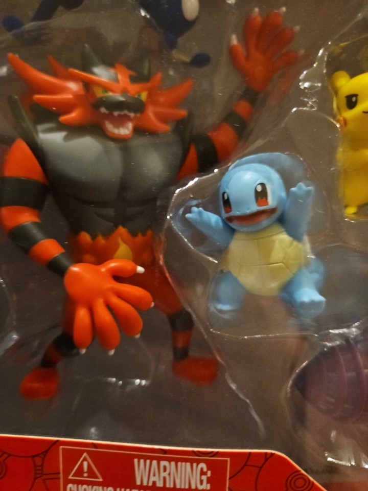 Pokemon Deluxe Action Battle Ready Multi Pack 10 Figures Charizard ...