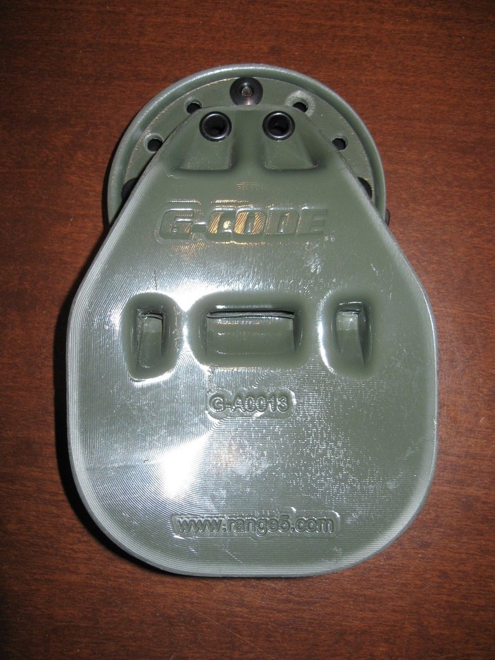 G-CODE RTI wheel paddle holster mount foliage green kydex Rapid belt ...