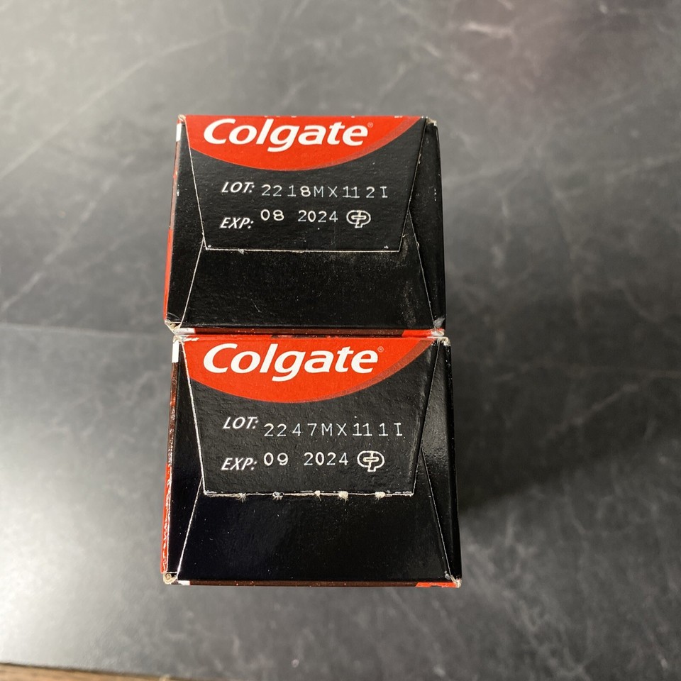 2x Colgate Optic White Charcoal Whitening Toothpaste * COOL MINT* 4.2oz ...