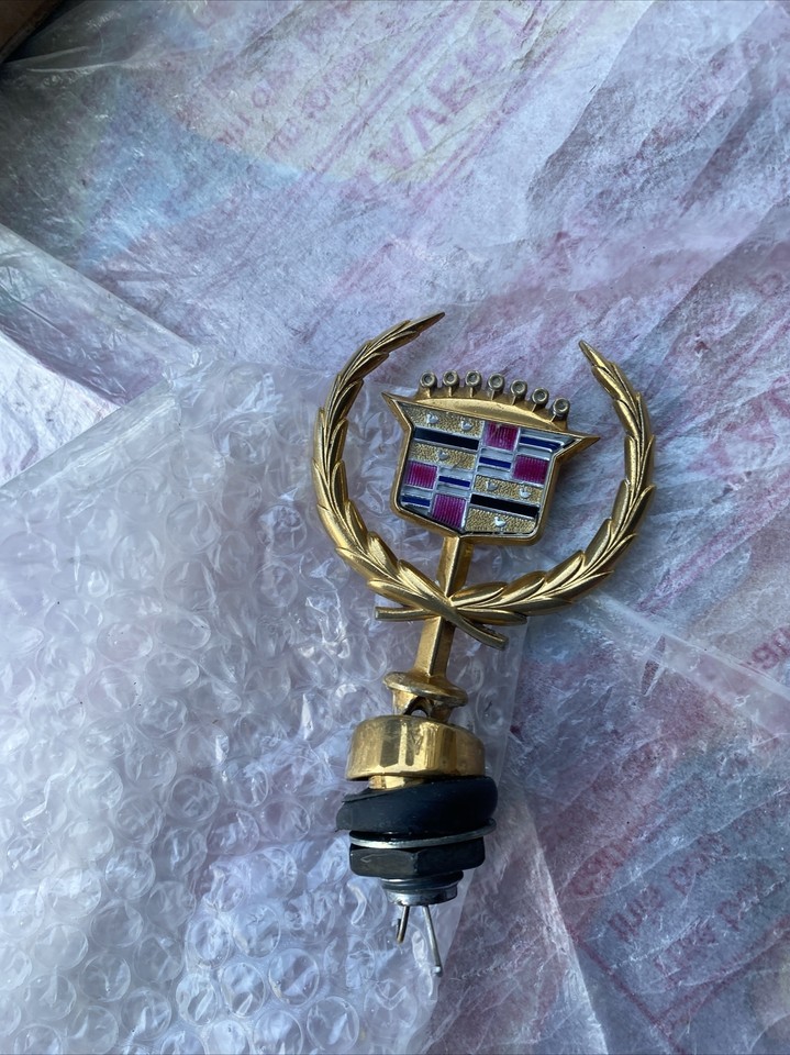2002,05 Cadillac Deville Fleetwood, Brougham OEM Hood Ornament $220.00 ...