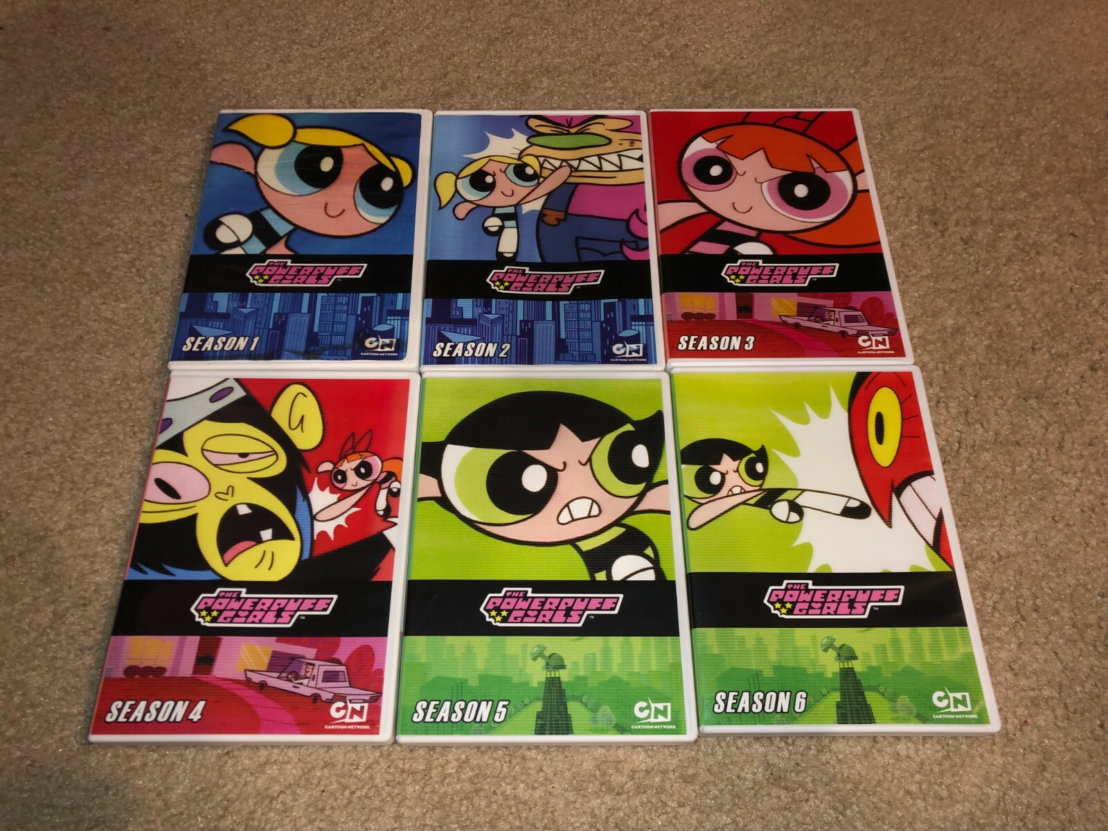 Powerpuff Girls 10th Anniversary Complete Series 1 2 3 4 5 6 (DVD, 5 ...