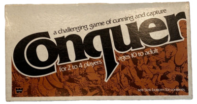 Whitman Conquer Board Game Vintage 1979 Strategy Western Publishing ...