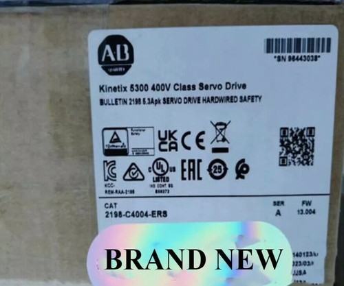 Allen-Bradley 2198-C4004-ERS AB Kinetix 5300 400V Class Servo Drive ...