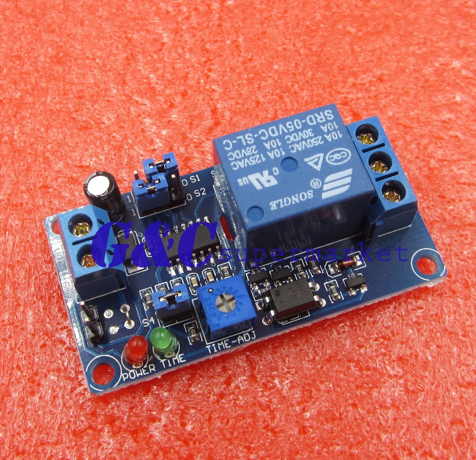 5V Power-OFF Delay Relay Module Delay Circuit Module new | eBay