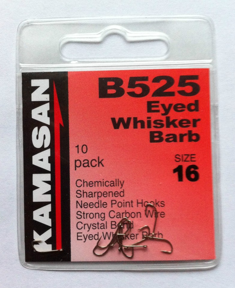 KAMASAN SPECIALIST EYED HOOKS - all patterns & sizes available & 95p P ...
