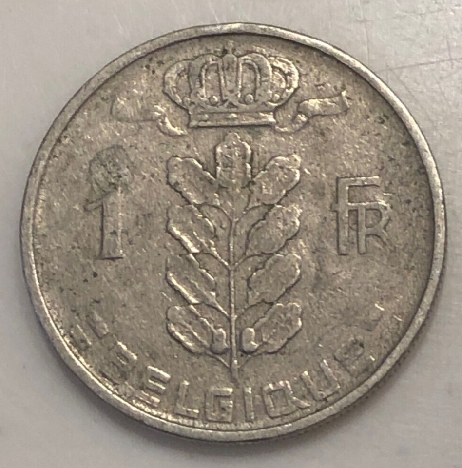 1951 Belgium 1 Franc KM# 143 - Very Nice Circ Collector Coin! | eBay