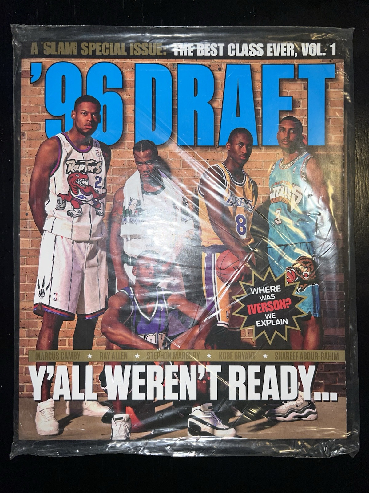 SLAM PRESENTS 96 DRAFT Magazine THE BEST CLASS EVER Volume 1 Kobe Nash ...