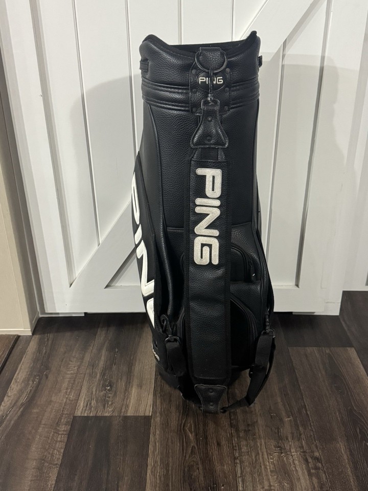 PING GOLF CART BAG WITH 75TH ARMY RANGER REGIMENT PATCH & SHOULDER ...