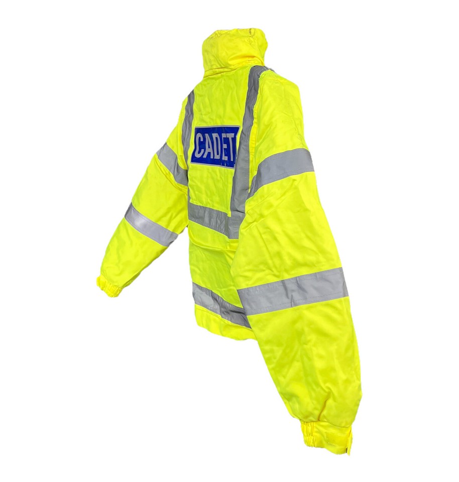 Ex Police Cadet Hi Vis Jacket Reflective Coat Uniform Patrol Accident ...