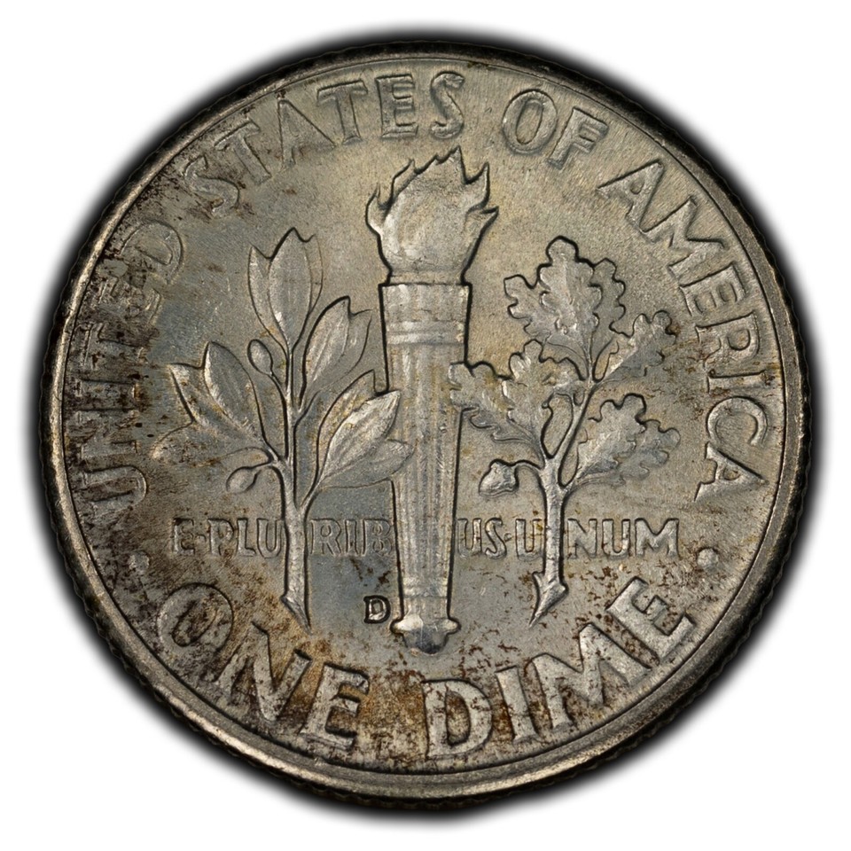 United States 10 Cents 1949-D Rosevelt Dime Silver Coin - Choice ...