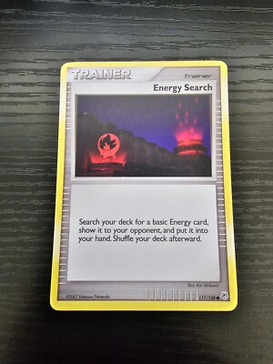 Energy Search - Diamond & Pearl: Base Set (117/130) - MP - Pokemon Card ...