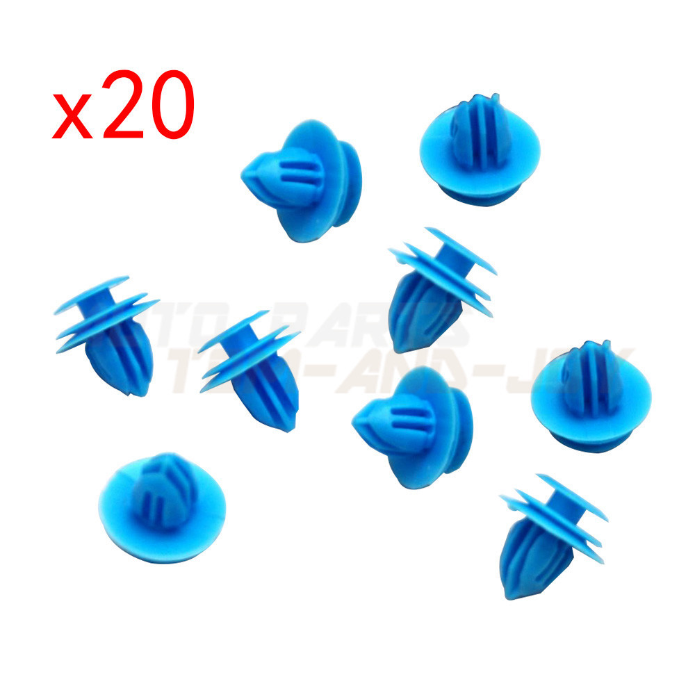 20x Garnish Moulding Panel Retainer Clips Fastener For Toyota 90467 ...