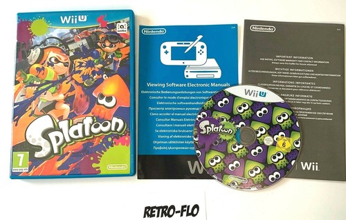 Splatoon - Jeu Nintendo WII U - Complet Comme NEUF - PAL | eBay