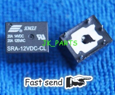 50pcs New SRA-12VDC-CL DC 12V Coil 20A PCB General Purpose Relay 5 Pins ...