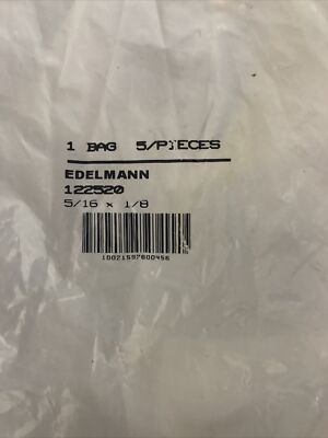 (5) EDELMANN 122520 , INVERTED FLARE ADPTER FITTING , FREE SHIPPING ...