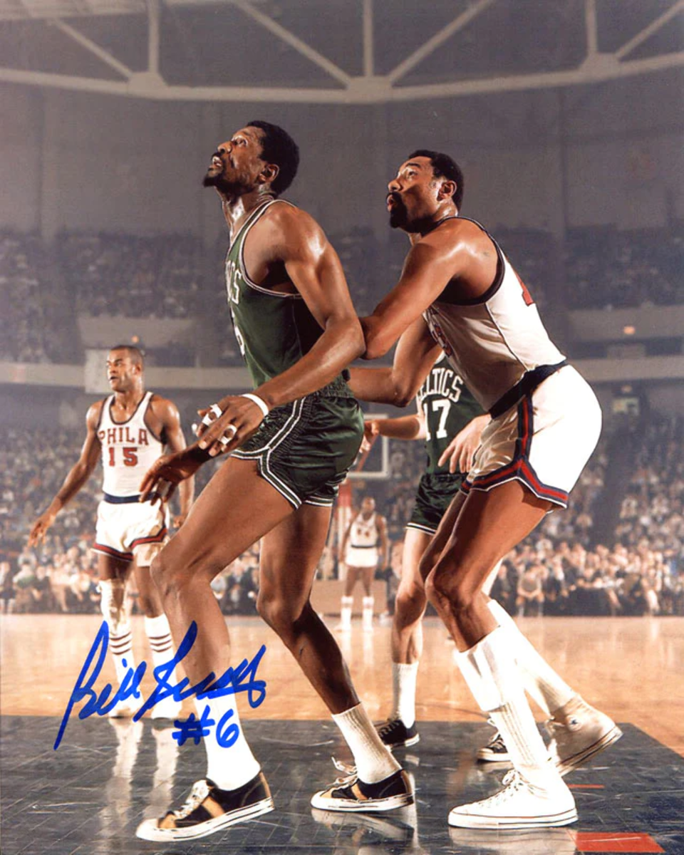 Bill Russell Wilt Chamberlain