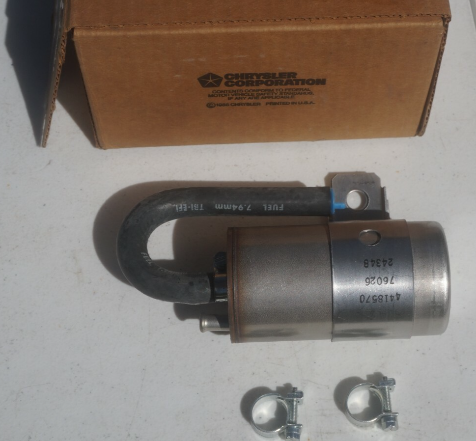 New OEM Mopar Fuel Injection Fuel Filter Assembly 4443452 NOS Genuine ...