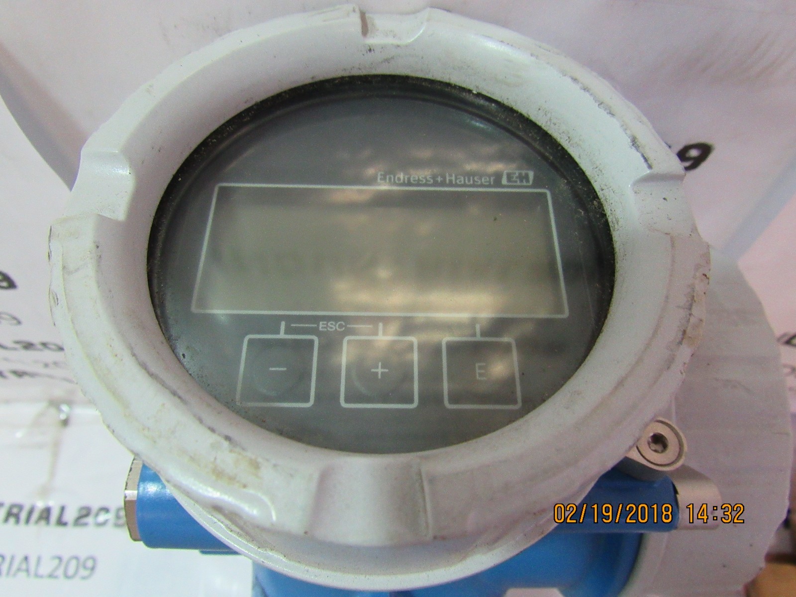 ENDRESS HAUSER GUIDED RADAR / TIME OF FLIGHT LEVELFLEX TRANSMITTER ...