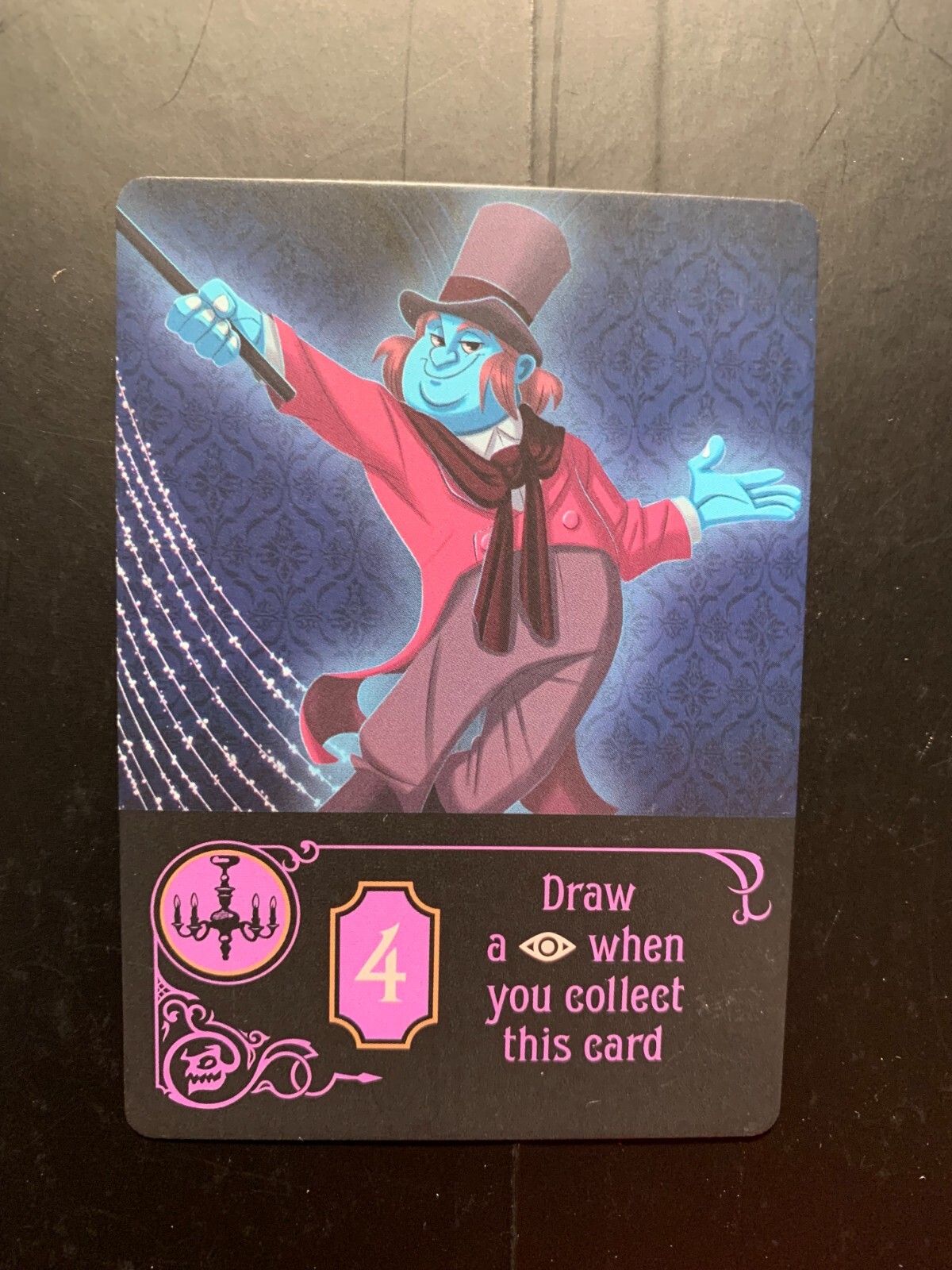 Disney Haunted Mansion Ballroom Ghost Card #7 GAME REPLACEMENT CARD ...