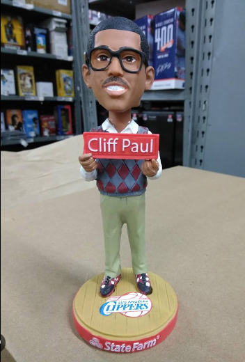 Chris "Cliff" Paul Los Angeles Clippers 2014 Bobblehead NBA State Farm ...