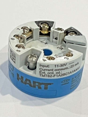 ENDRESS + HAUSER TMT82 - F1A2BC1A1AAA1 DUAL-INPUT TEMPERATURE ...