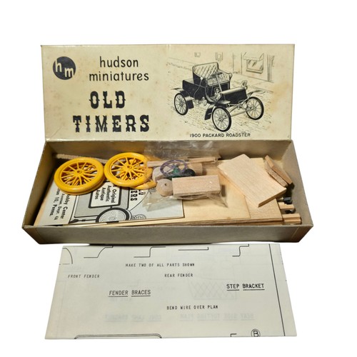 HUDSON MINIATURES OLD TIMERS 1900 PACKARD ROADSTER MODEL KIT | eBay
