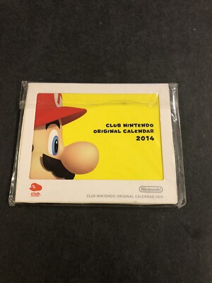 CLUB NINTENDO REWARDS 2014 Calendar Promo | eBay