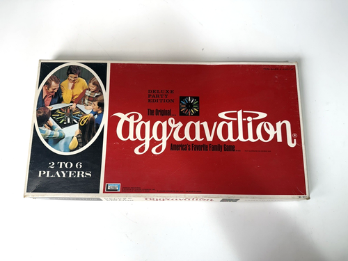 Vintage 1972 The Original AGGRAVATION Board Game DELUXE PARTY EDITION ...