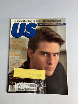 US Weekly Magazine August 6, 1990 / Tom Cruise, Molly Ringwald | eBay