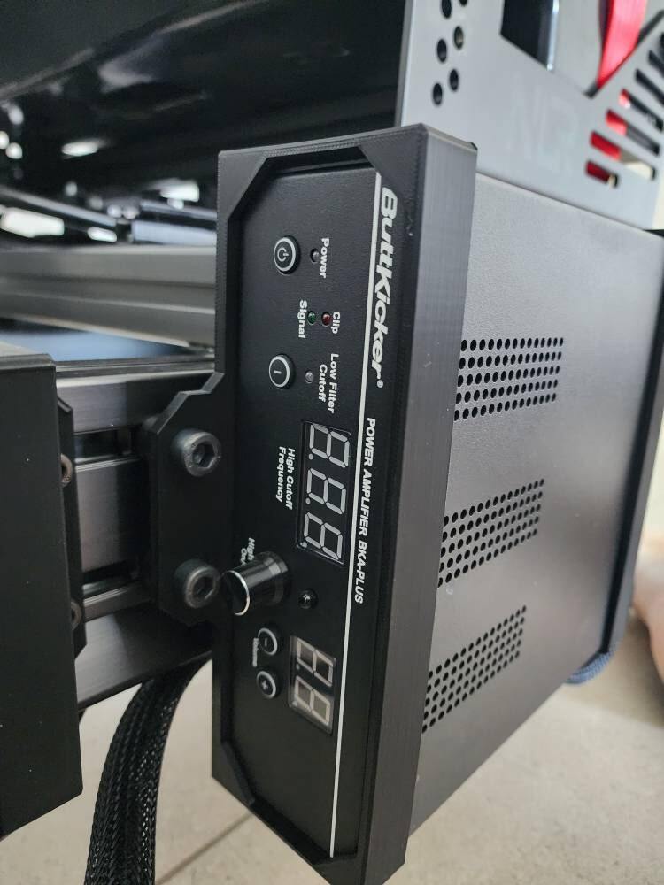 Buttkicker Gamer Plus Amplifier Power Brick Holder for Sim Racing Rig ...